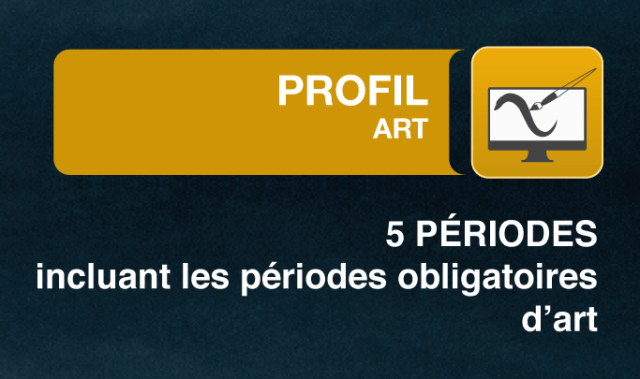Profil ART – Arts visuels – Choix de cours – Collège Charles-Lemoyne